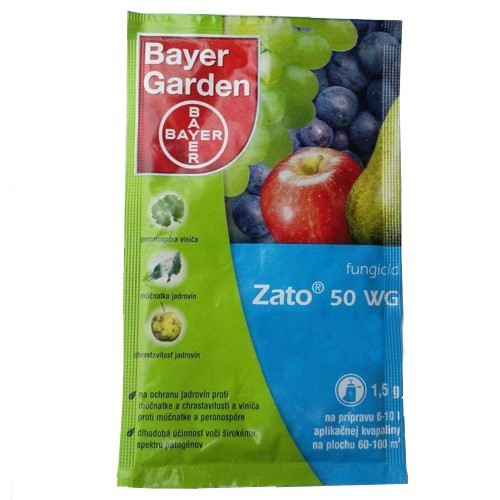 Zato 50 WG 1,5g – Proti chrastavitosti, múčnatke, peronospóre, bielej ...
